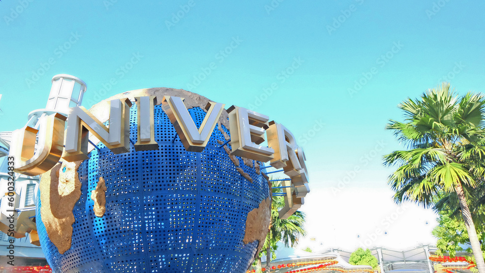 Exterior architecture and building decoration at 'UNIVERSAL STUDIOS ...