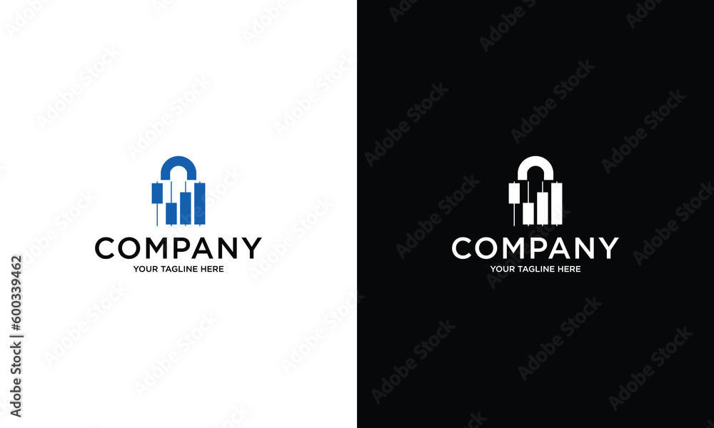 Vector graphics and key logo combination. Safe diagram and symbol or ...