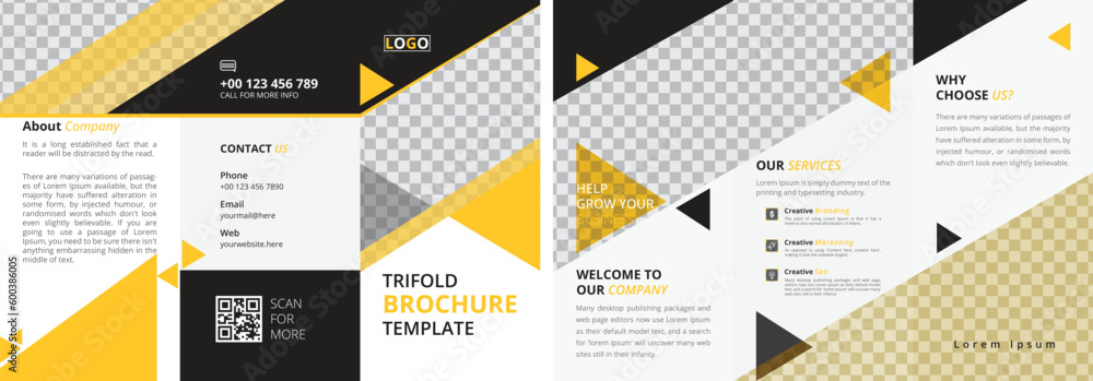 New Brochure Design in Adobe Illustrator and Photoshop travel avon ...