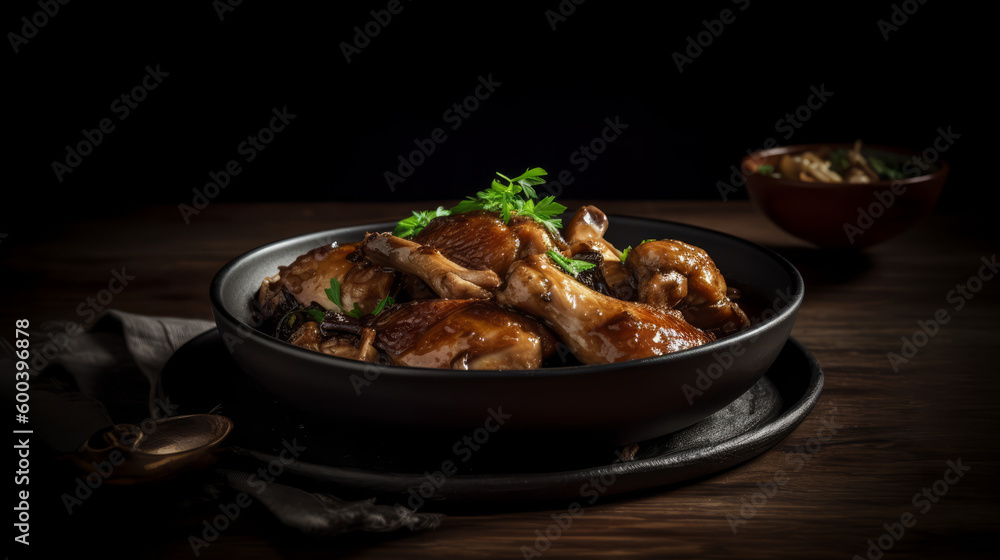 Chicken Adobo - Filipino chicken stew with vinegar and soy sauce ...