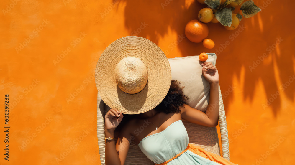 Summer Sun-kissed Vacation. A tropical-themed background featuring a ...