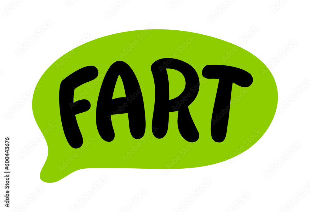 Photo & Art Print FART Speech bubble with Sound, barrirret