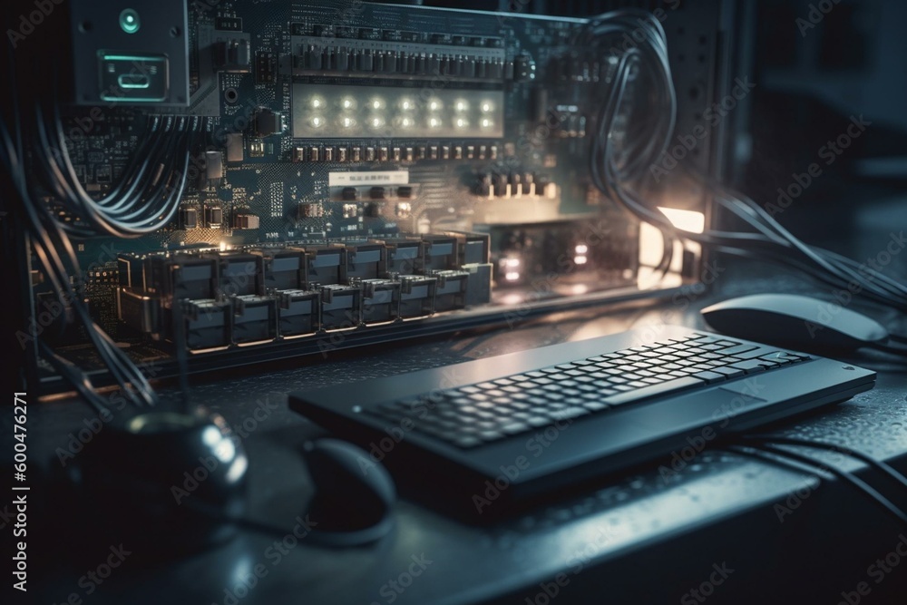 Secure Computer Network Connecting Local Devices To Data Center Or