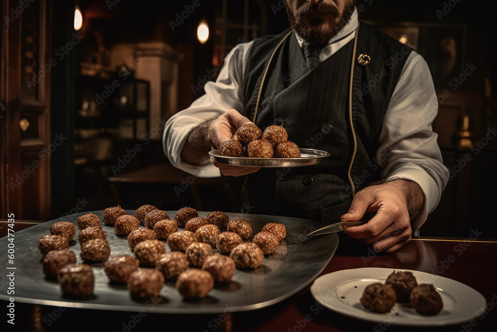 Turkish Culinary Delight: In this captivating scene, a Turkish chef ...