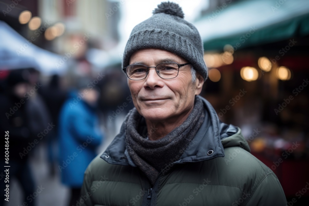 Lifestyle portrait photography of a tender man in his 50s wearing a ...