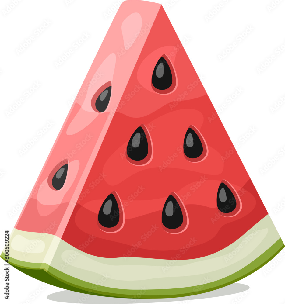 Watermelon Triangle Slice Clip Art