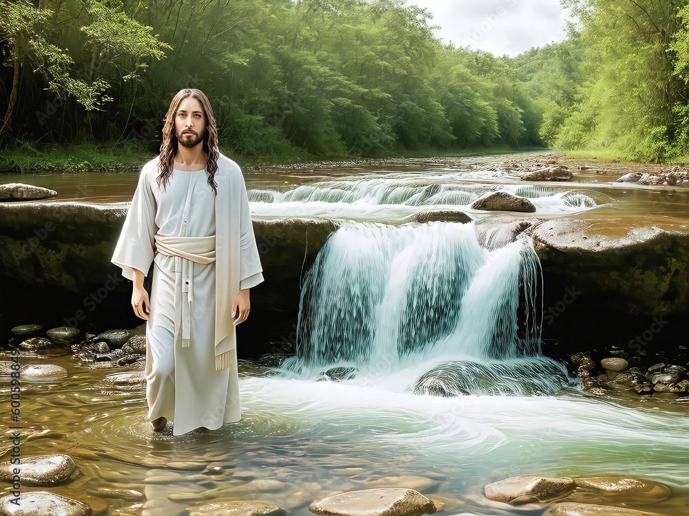 Clear River, From his innermost being will flow rivers of living water ...