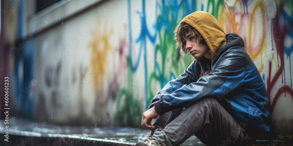 Depressed Young man, Teenager, Boy, Suffering From Depression, Youth ...