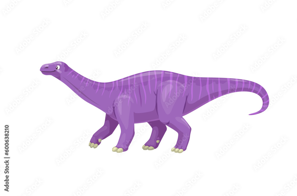Cartoon melanorosaurus dinosaur character. Isolated vector genus of ... Cartoon melanorosaurus dinosaur character. Isolated vector genus of ...