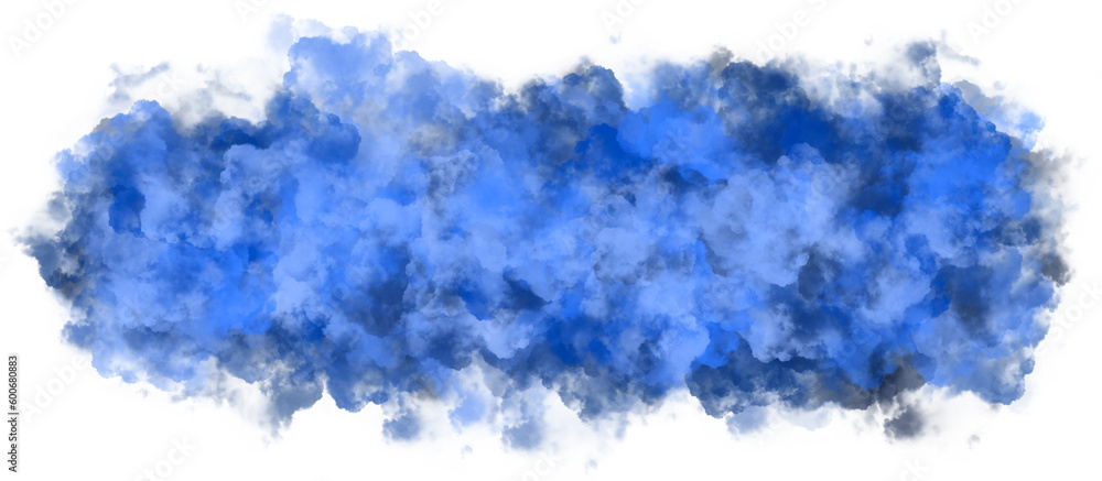 realistic blue cloud smoke wisp effect Stock Illustration | Adobe Stock