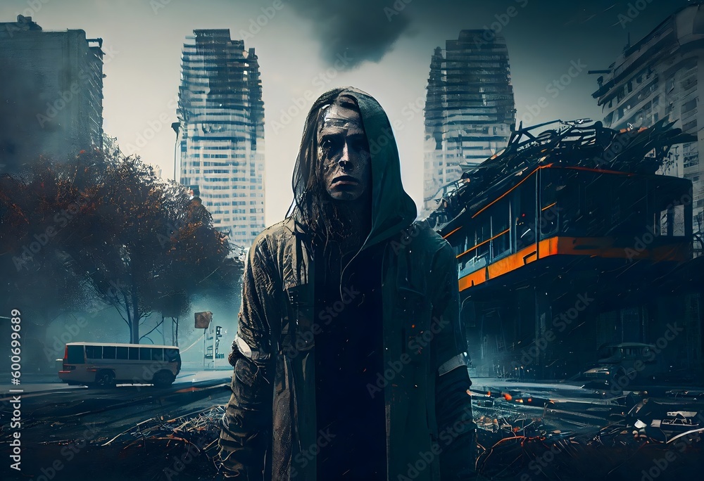 The Situation After The Zombie Apocalypse In The Middle Of The City ...