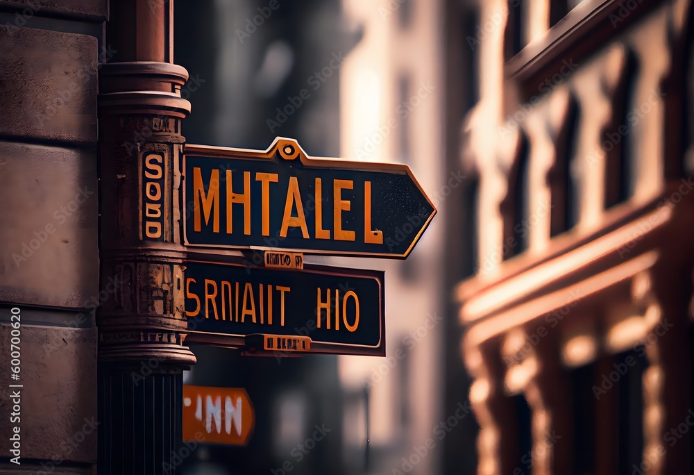 Street signs , .highly detailed, cinematic shot photo taken by sony ...