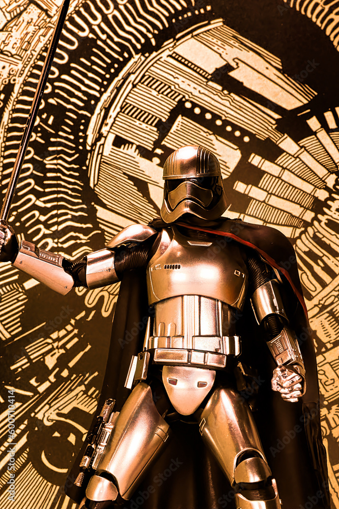 Osaka,Japan 30 Apr 2023 : Studio portrait of Star Wars First Order ...