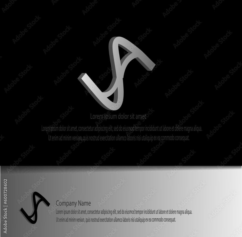 a simple logo with a combined letter model is perfect for your company ...