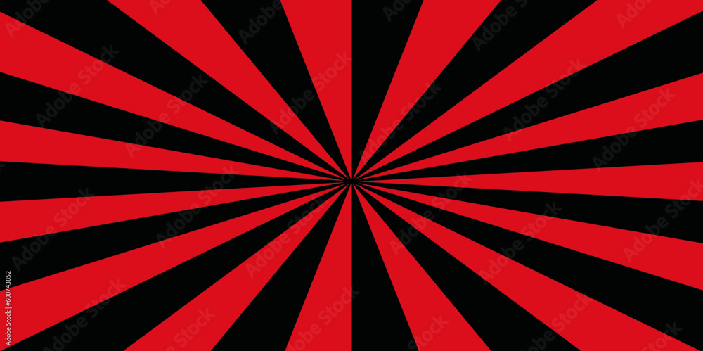 Abstract background with rays. Colorful sun rays sunburst pattern ...