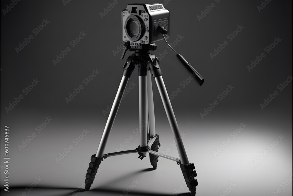 camera tripod studio photo photo professional equipment isolated white ...