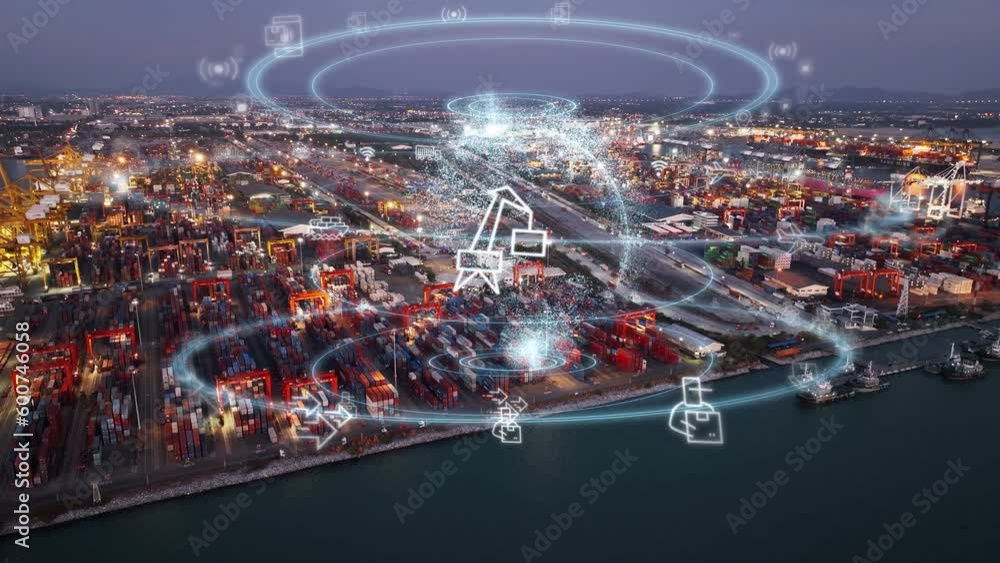 Earth World Map logisitcs iconTechnology transportation logistics at ...