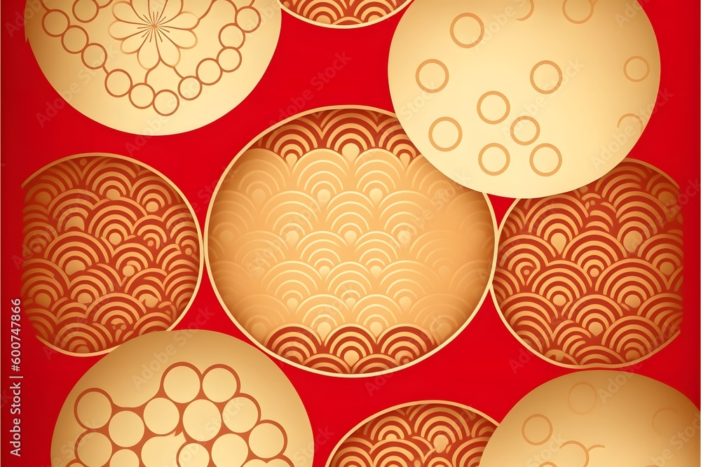 pattern china vector oriental traditional illustration design ...