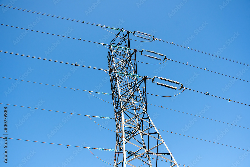HIgh voltage transmission network lines in Australia . Double Circuit ...