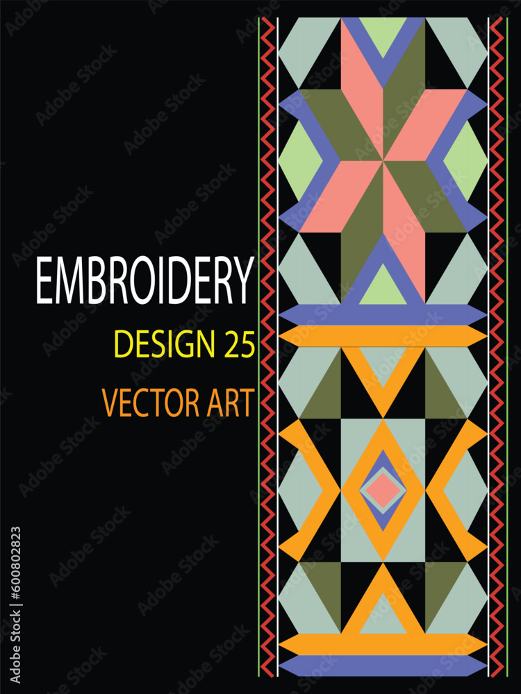 It is a traditional handicraft design by native tribes in East Malaysia ...