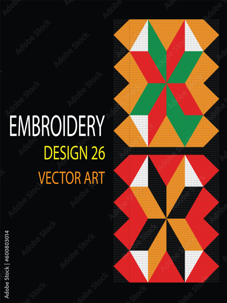 It is a traditional handicraft design by native tribes in East Malaysia ...