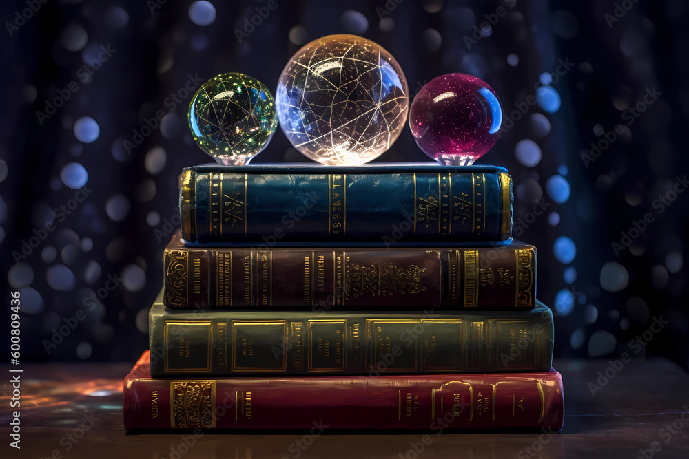 Tall Stack of Old Books - Legends from the Bible Stack - Generated by ...