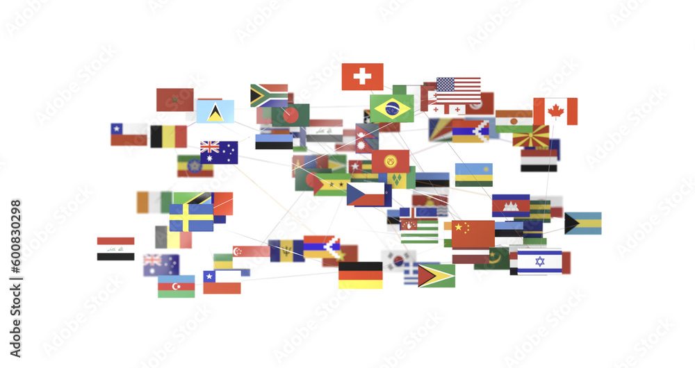 world national flags - PNG transparent Stock Illustration | Adobe Stock