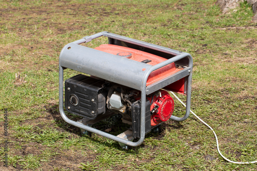 Portable gasoline generator.The use of an autonomous energy source. An ...