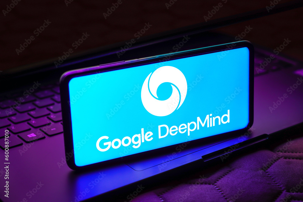 May 9, 2023, Brazil. In this photo illustration, the Google DeepMind ...
