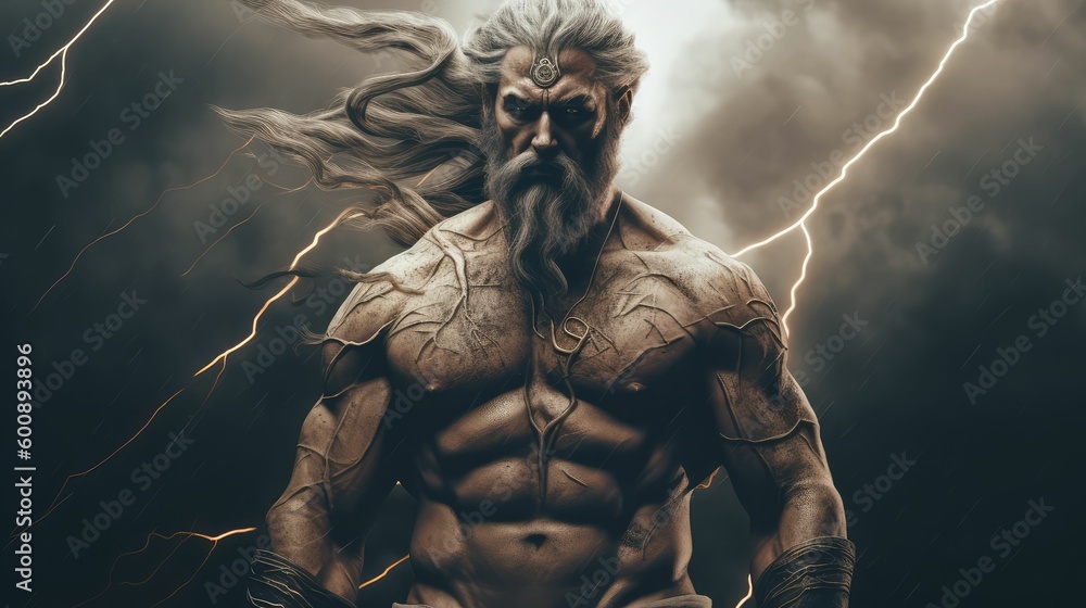 King of the Gods: Zeus, the Mighty Deity of Thunder and Lightning in ...