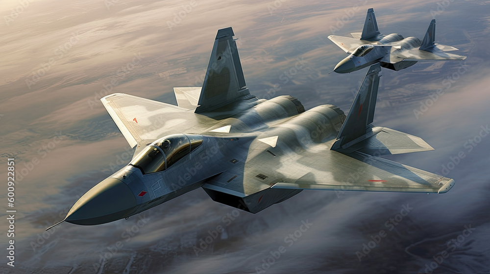 Russian Sukhoi Su-57 Stealth Fighter Jet, Сухой Су-57 Stock ...