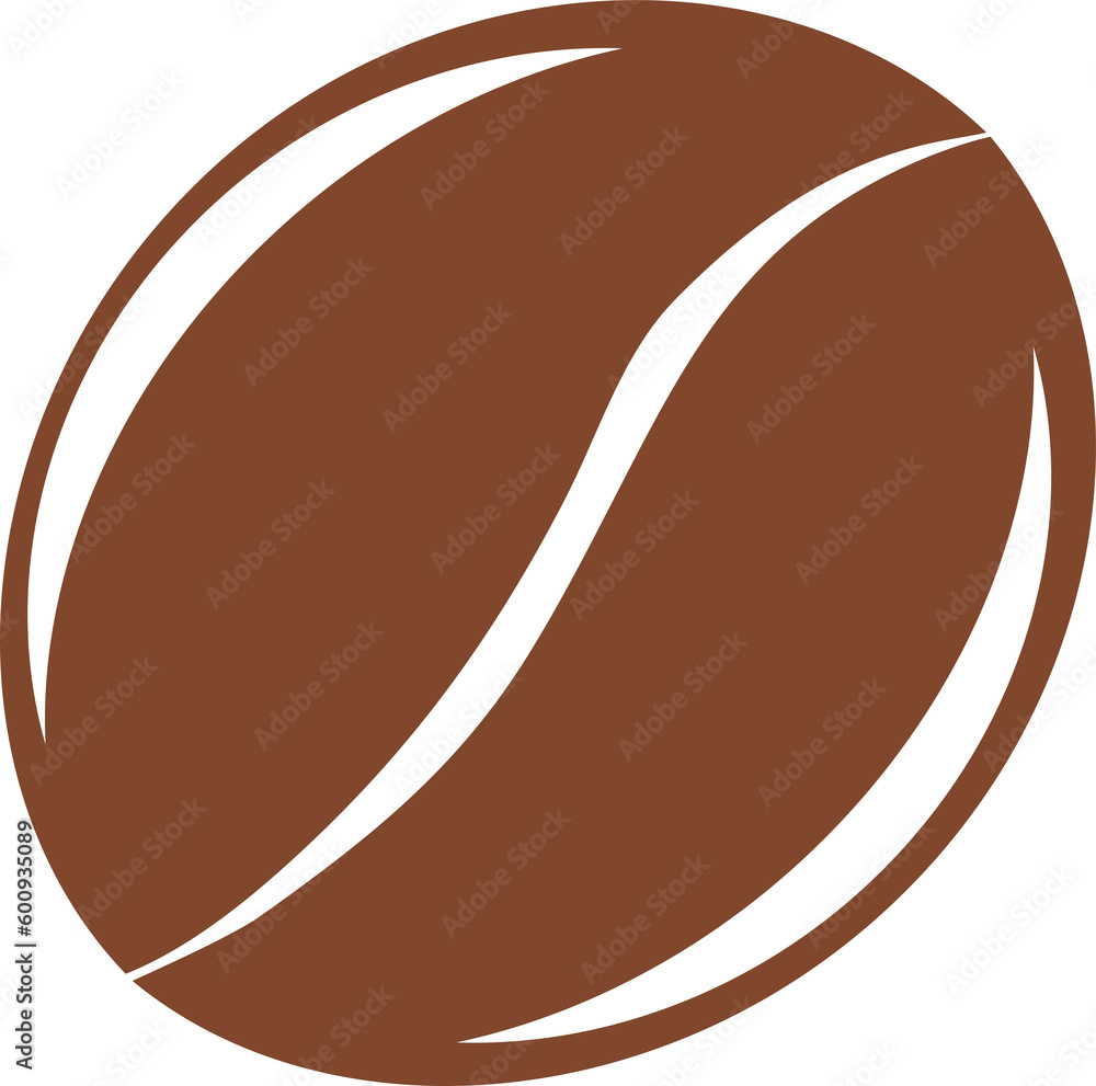 coffee beans logo design. Flying coffee grains. for cafe advertising ...
