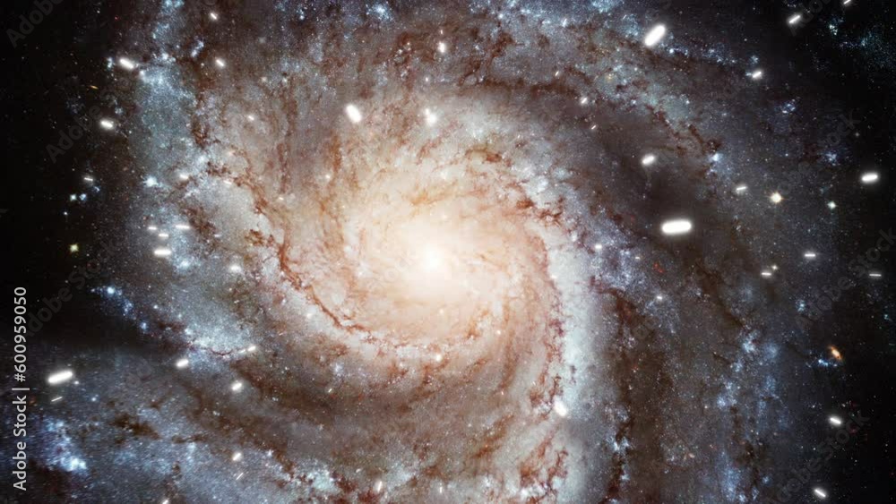 Stars, universe and space with galaxy network for milky way, cosmos and ...