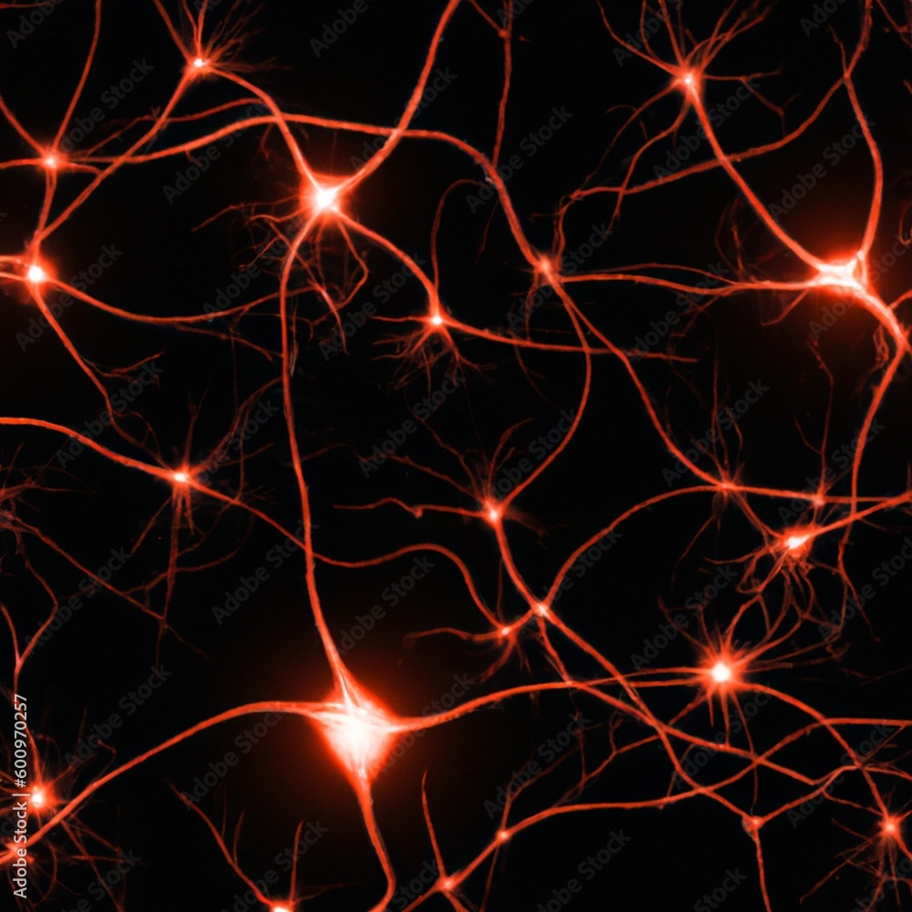 Ilustrace „ brain shape, and a volcano blaze neurons. brain storming ...