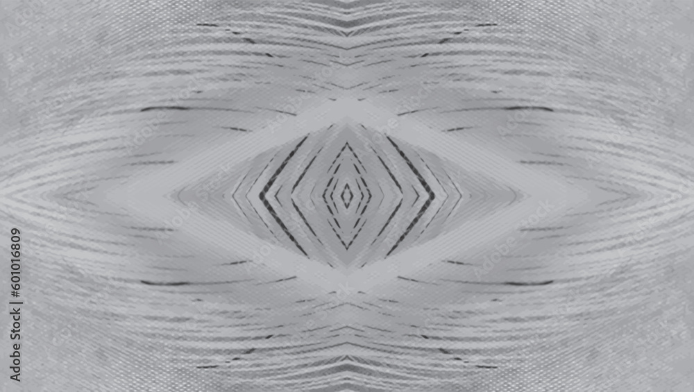 Abstract background with optical illusion wave. Vector silver texture ...