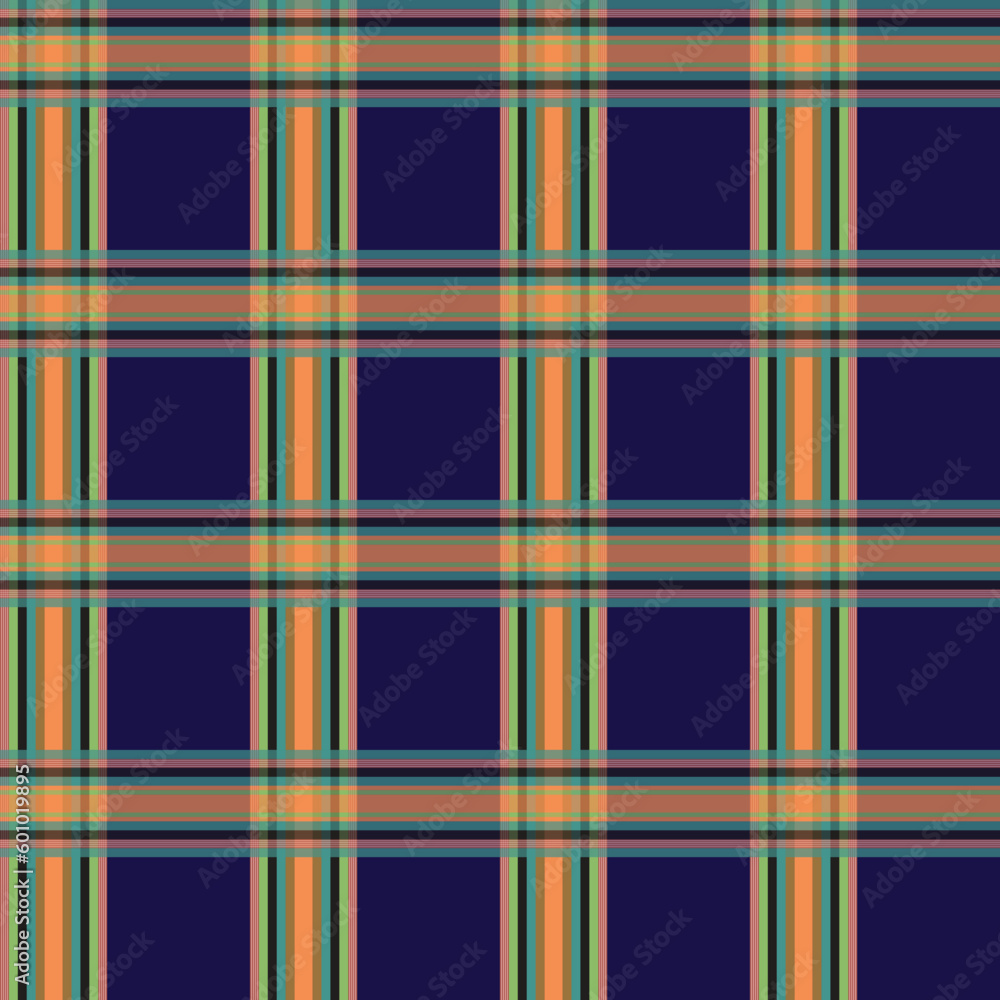 plaid red green blue line fabric texture brown blue background seamless ...