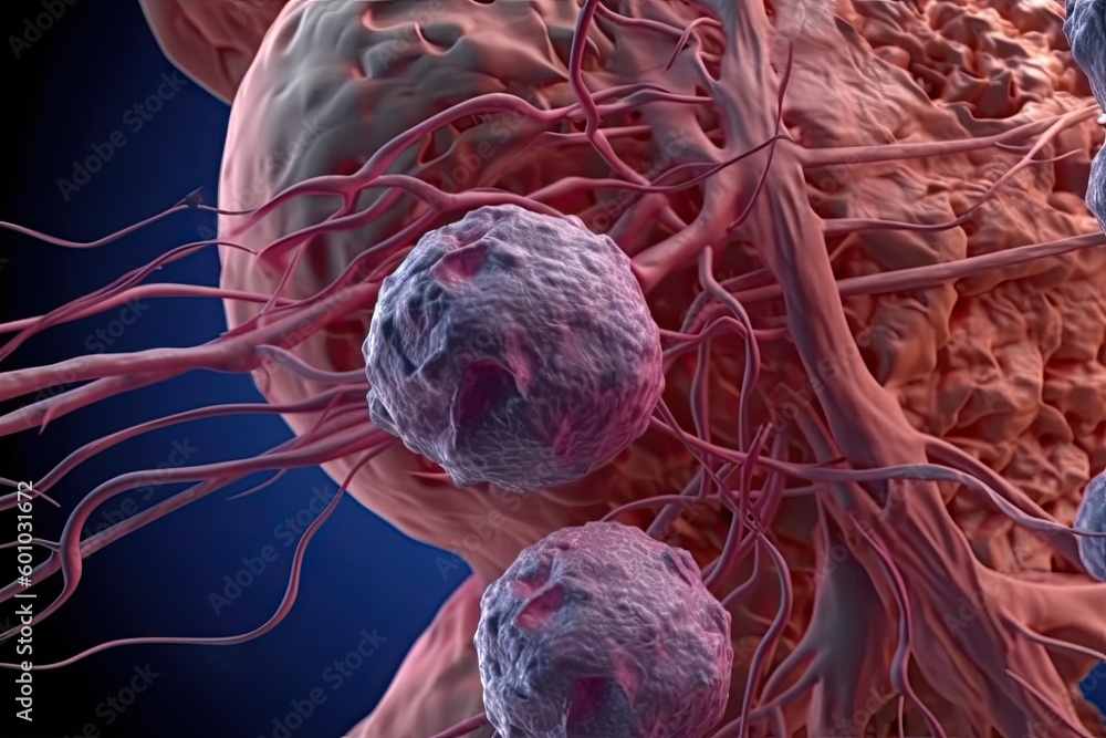 Cancer disease can cause the proliferation of malignant tumor cells in ...