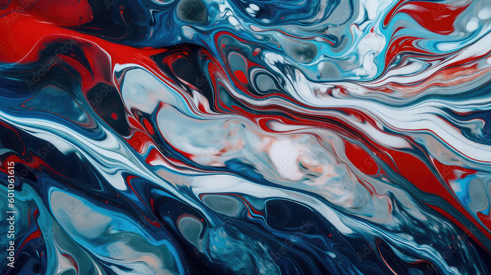 Blue abstract pattern, spray painting pattern, style of flowing Organic ...