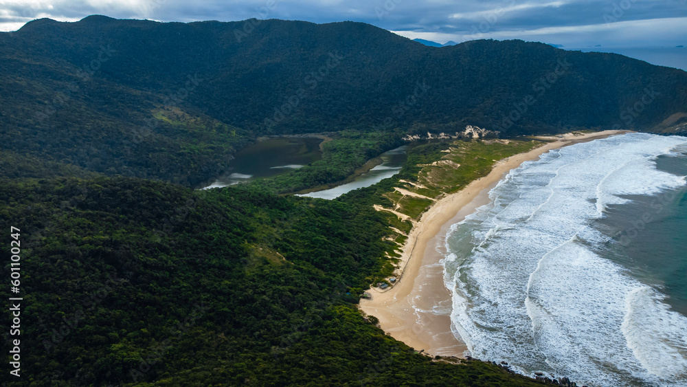 Natureza Virgem Praia Ilha Florianópolis Lagoinha do Leste Lagoa ...