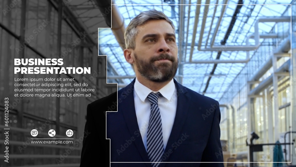 Modern Corporate Presentation Stock Template | Adobe Stock