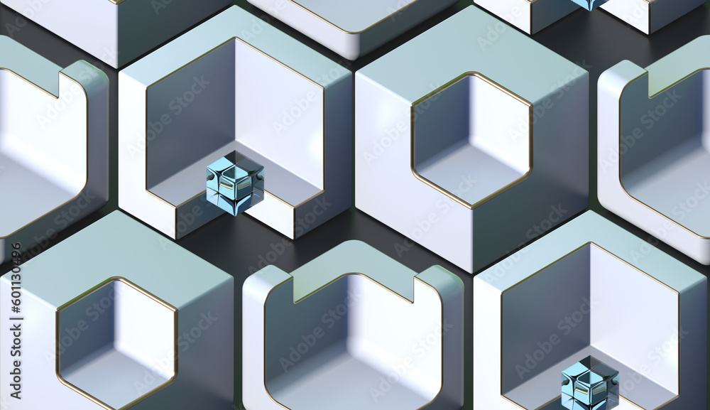 Generative AI with 3d 4K UHD abstract background illustration of ...