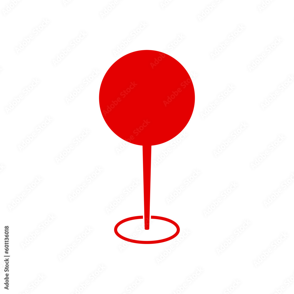 International Map Pin Circle Stock Vector | Adobe Stock