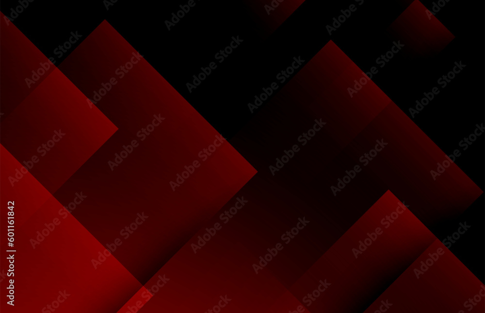 Red background vector with free space for text. Abstract red and black ...