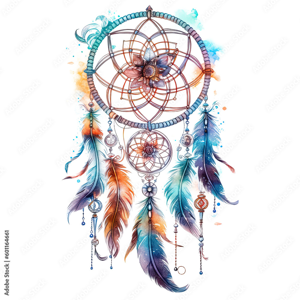 Native American Dreamcatcher Tegninger 160 Native American Dream