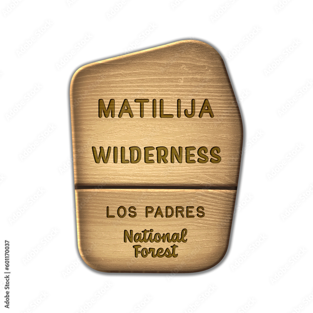 Matilija National Wilderness, Los Padres National Forest California ...