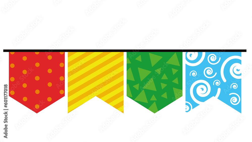 bandeirinhas, festa junina, bandeirinhas de festa junina, são joão ...