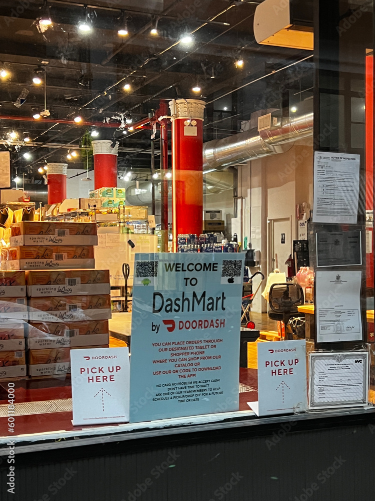 DashMart location in the Chelsea neighborhood of New York City ...