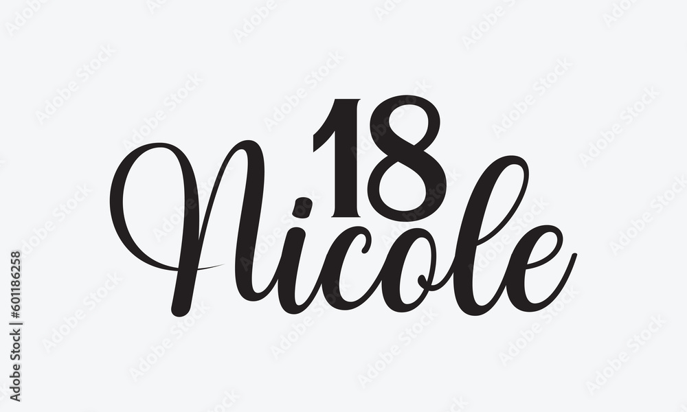 18 Nicole - Skydiving svg typography T-shirt Design, Hand-drawn ...