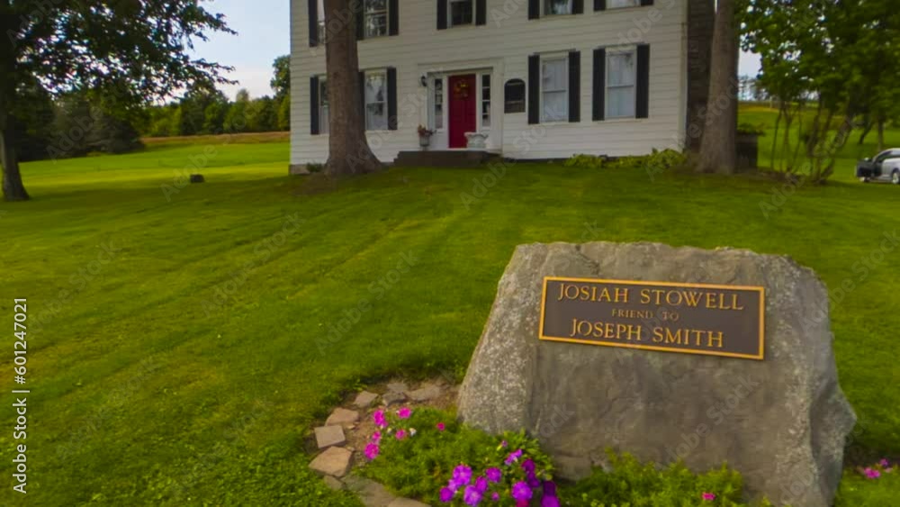 tilt up of the Original Historic House of Josiah Stowell friend of ...