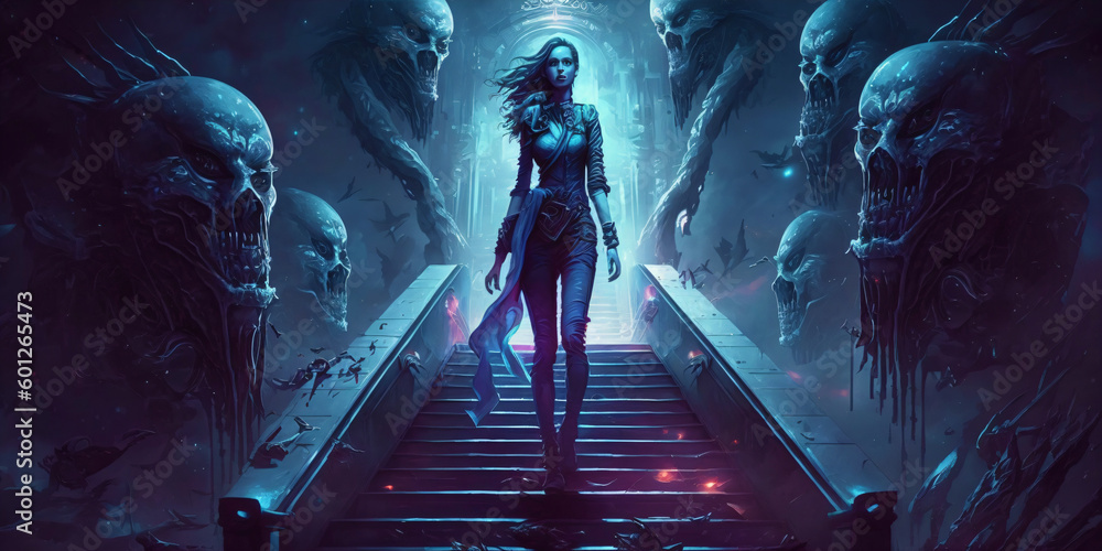 journey into the greater universe, underworld queen in a fantasy world ...